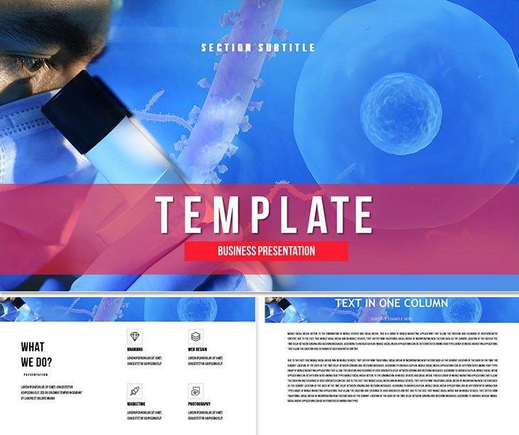 MICROBIOLOGY - PowerPoint Presentation Template