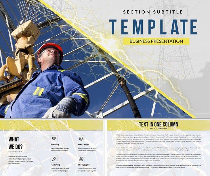 Electrical Conduit PowerPoint Presentation Templates