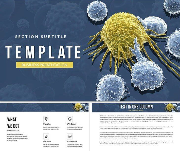 Complete Oncology PowerPoint Template: Presentation