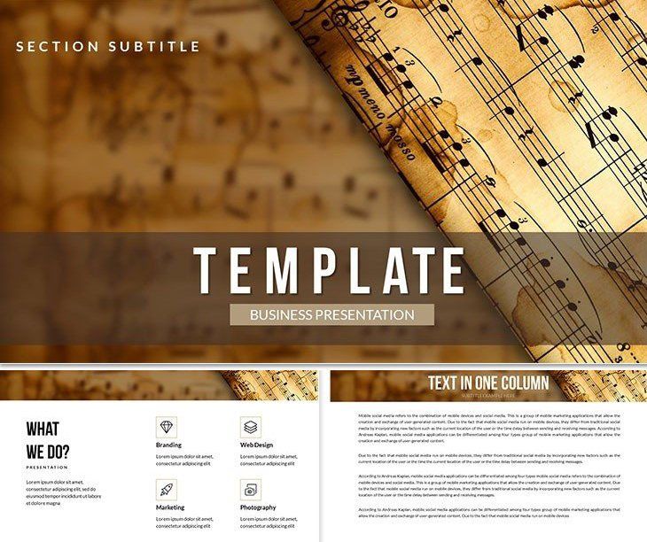 Note (music) Presentation Templates