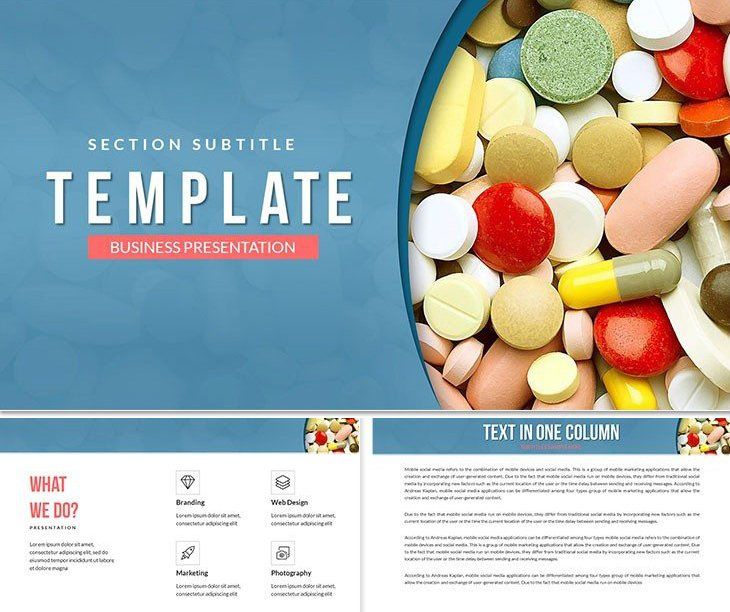 Medical Treatment PowerPoint Template for Pros
