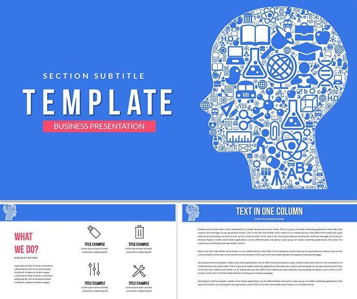Learning Plan PowerPoint Template Presentation