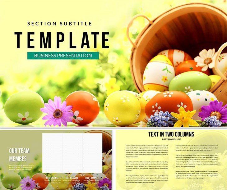 Easter Celebration PowerPoint Templates