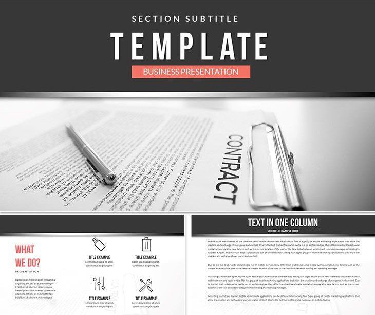 Create Eye-Catching Contract Law Presentations with These PowerPoint ...