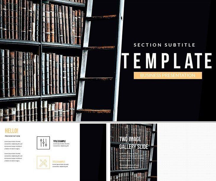 Library PowerPoint template