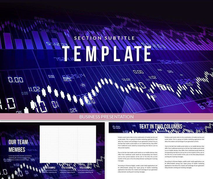 Exchange Rate Online: Tips, Trading Learning PowerPoint template