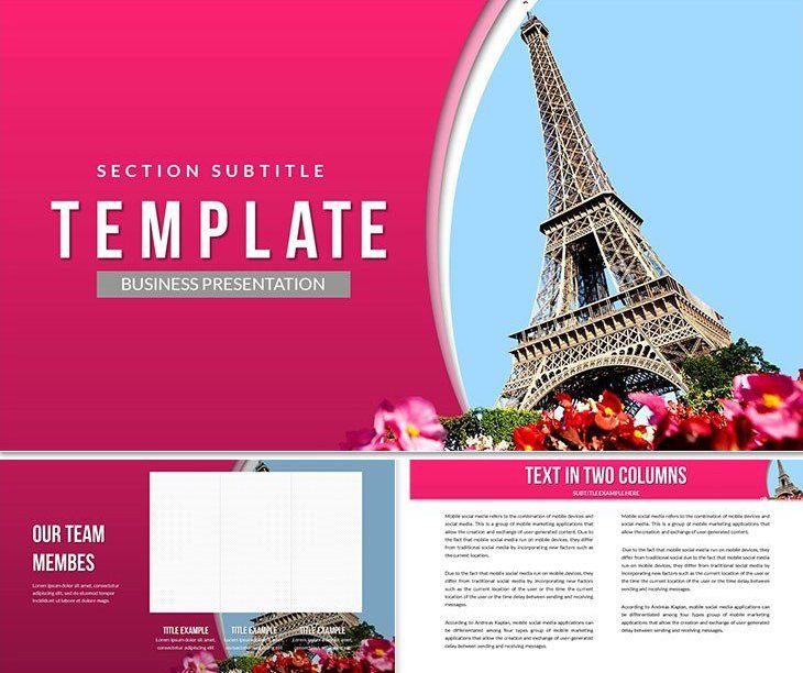 Eiffel Tower Paris PowerPoint templates