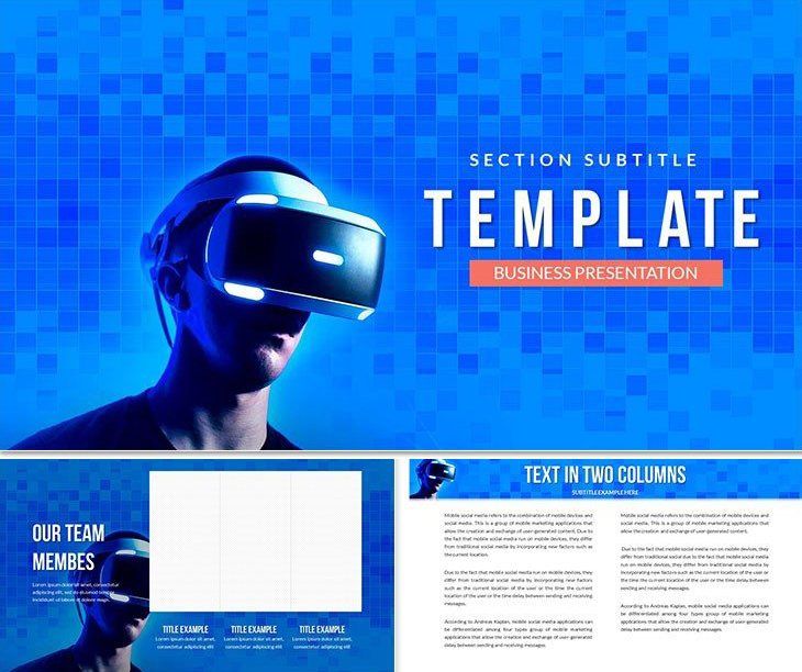 Virtual Reality Headsets PowerPoint templates