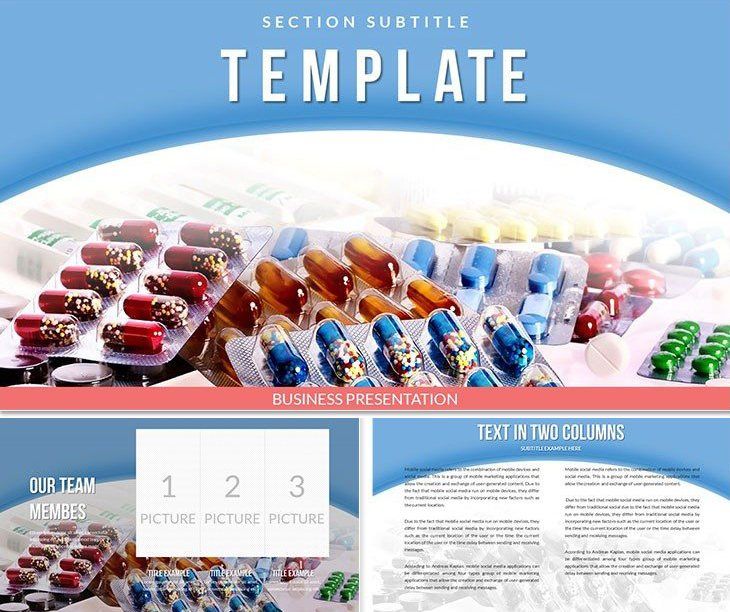 Therapy Medication PowerPoint Template