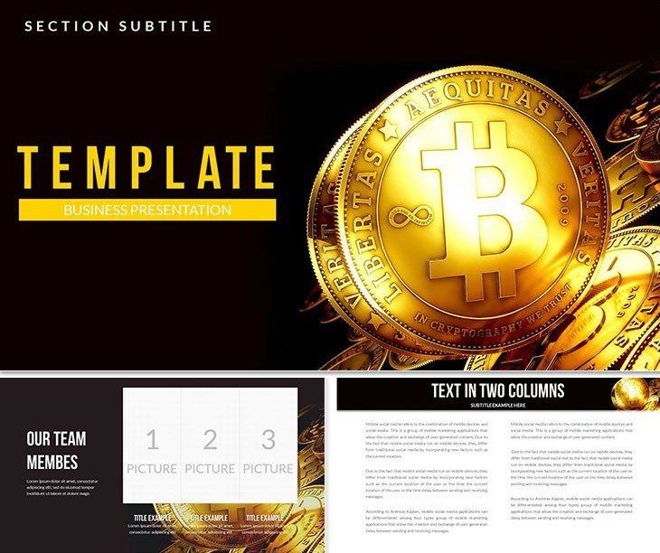 Bitcoin Mining PowerPoint Templates