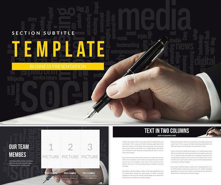 Business guide PowerPoint Templates