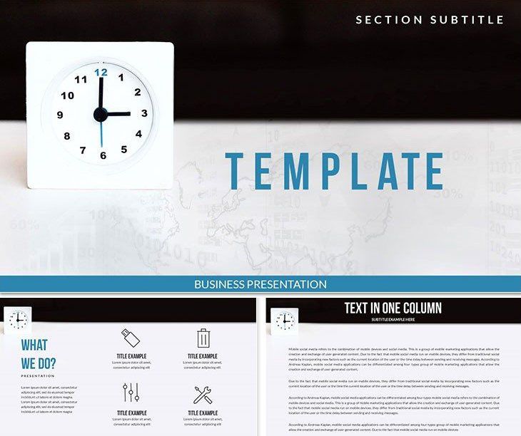 World Clock PowerPoint templates