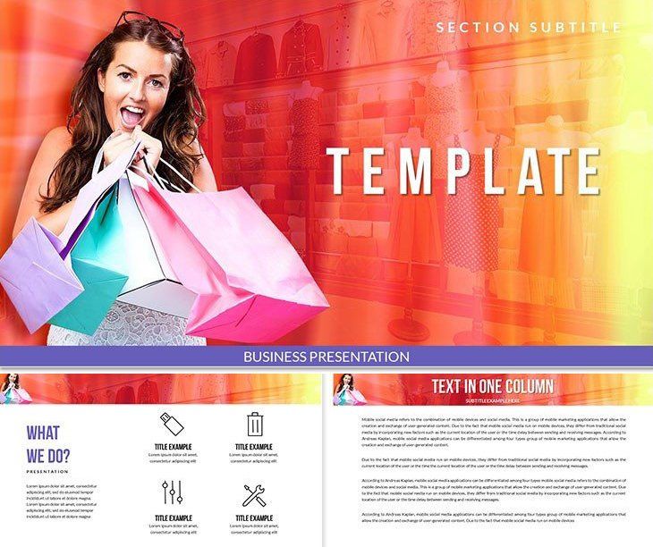 Shopping Center PowerPoint templates