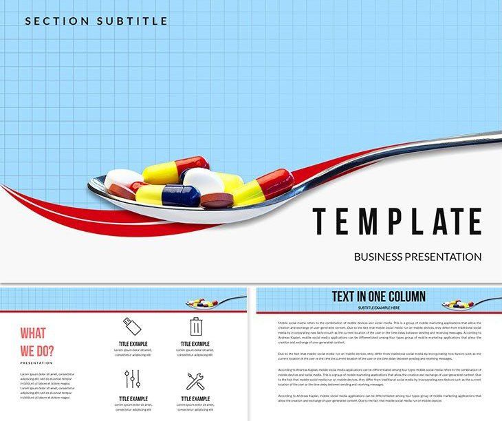 Take Medicine PowerPoint Template: Presentation