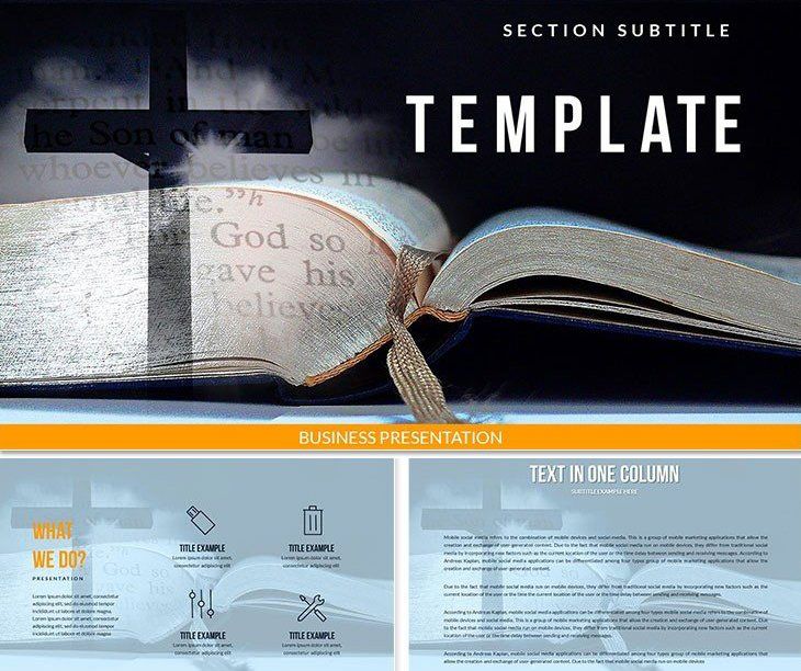 Faith in God PowerPoint Template: Presentation