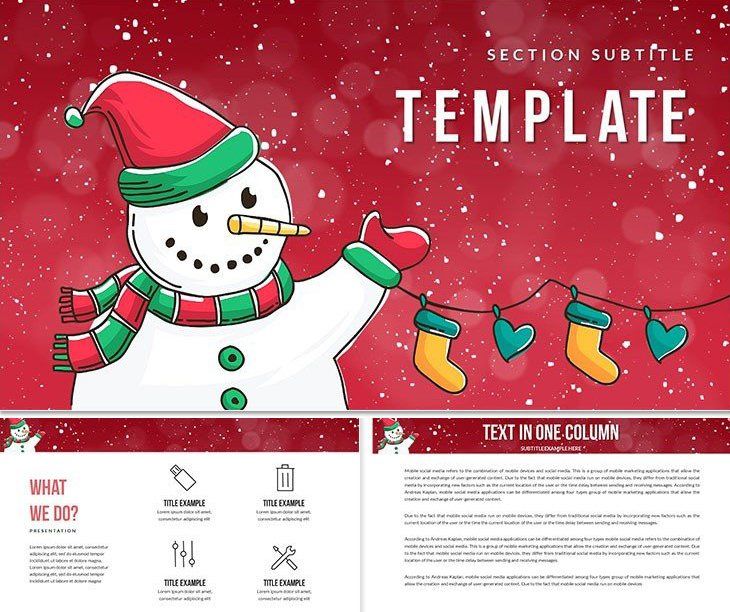 Snowman PowerPoint Presentation