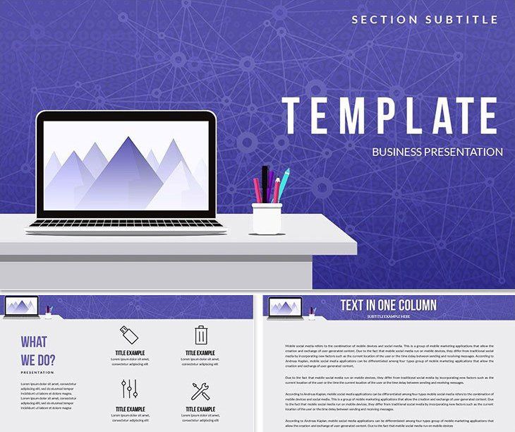 Project Workplace PowerPoint template