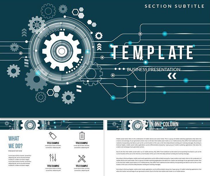 Movement Mechanism PowerPoint templates