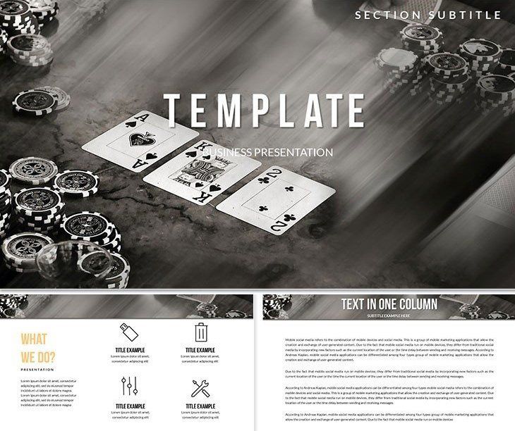 Casino Games PowerPoint Template: Presentation