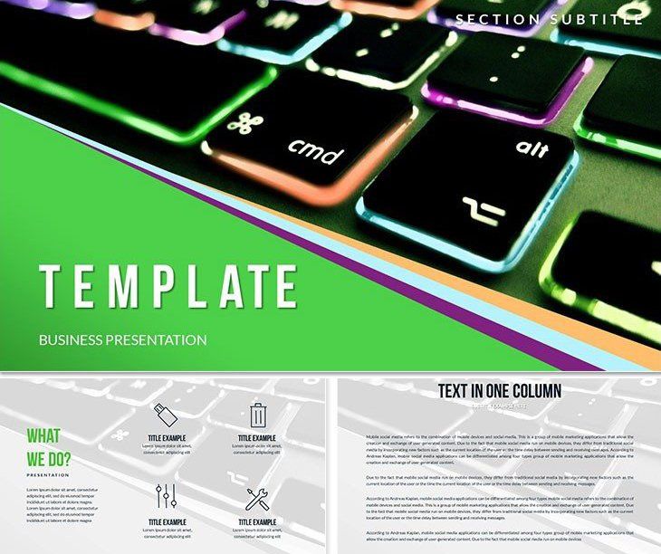 Computer Education PowerPoint templates