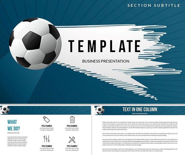 Football - Sport PowerPoint templates
