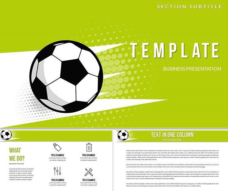 FIFA Football PowerPoint Template for Presentation