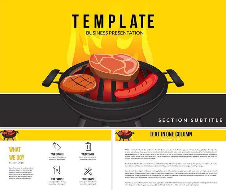 Grill PowerPoint templates