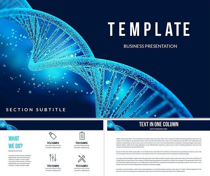 Medical Genetics PowerPoint templates