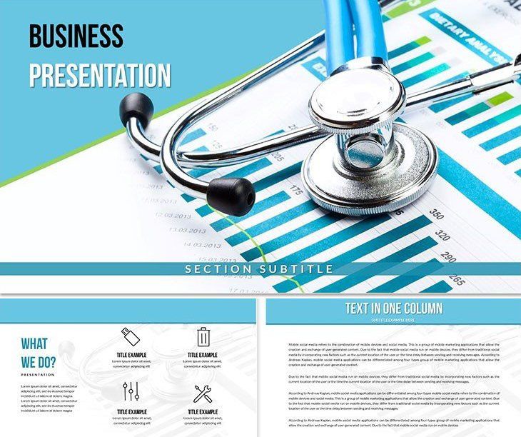 Health Sciences PowerPoint Template for Healthcare