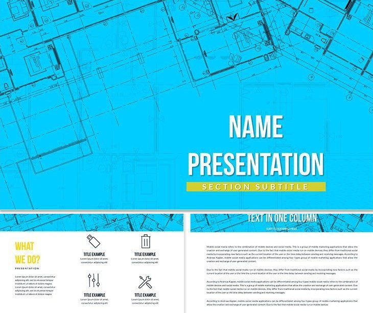 Architecture Building Constructions PowerPoint Template for Presentation
