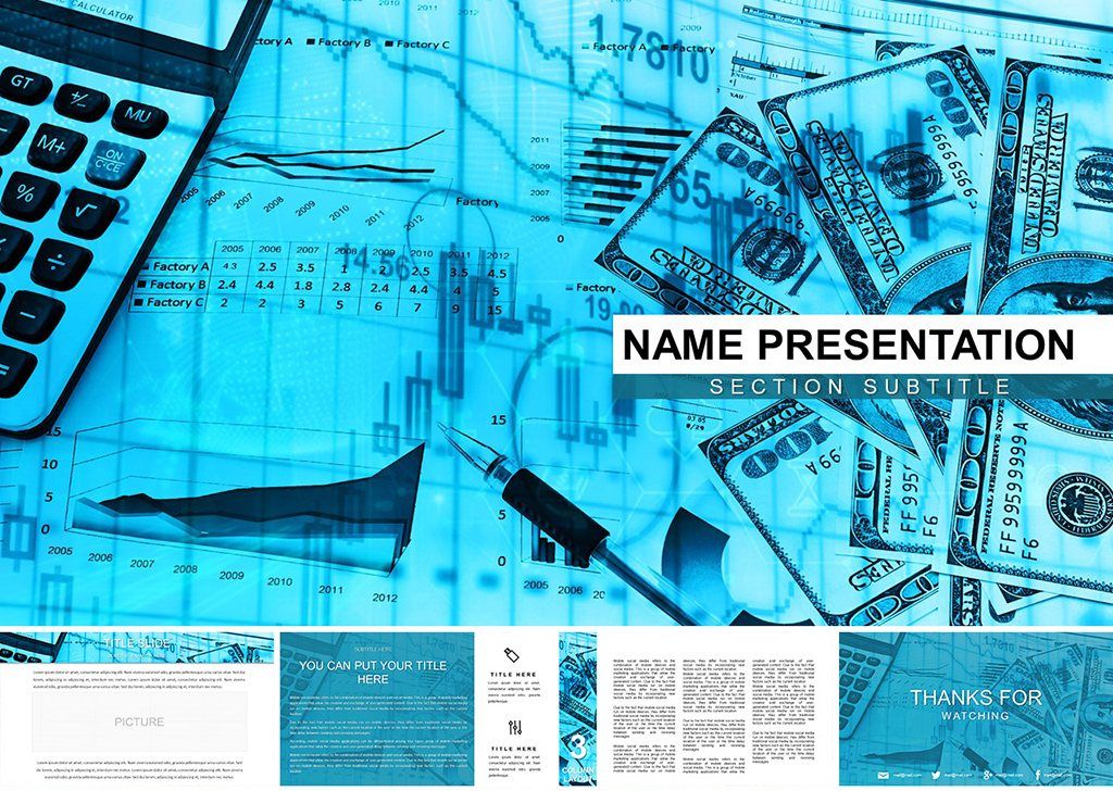 Finance Meaning PowerPoint Template for Analysts