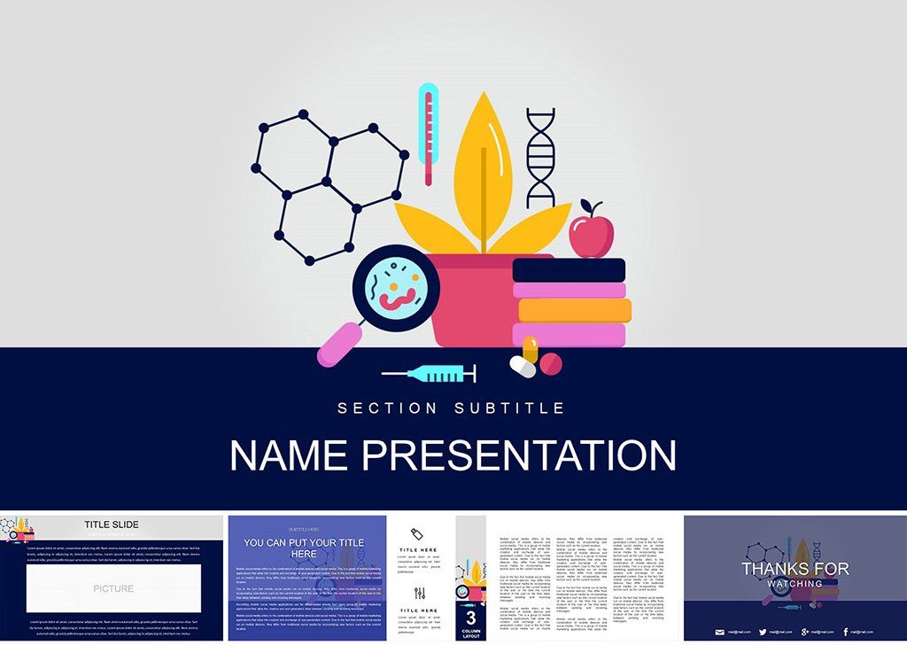 Biology Lesson Plans PowerPoint templates