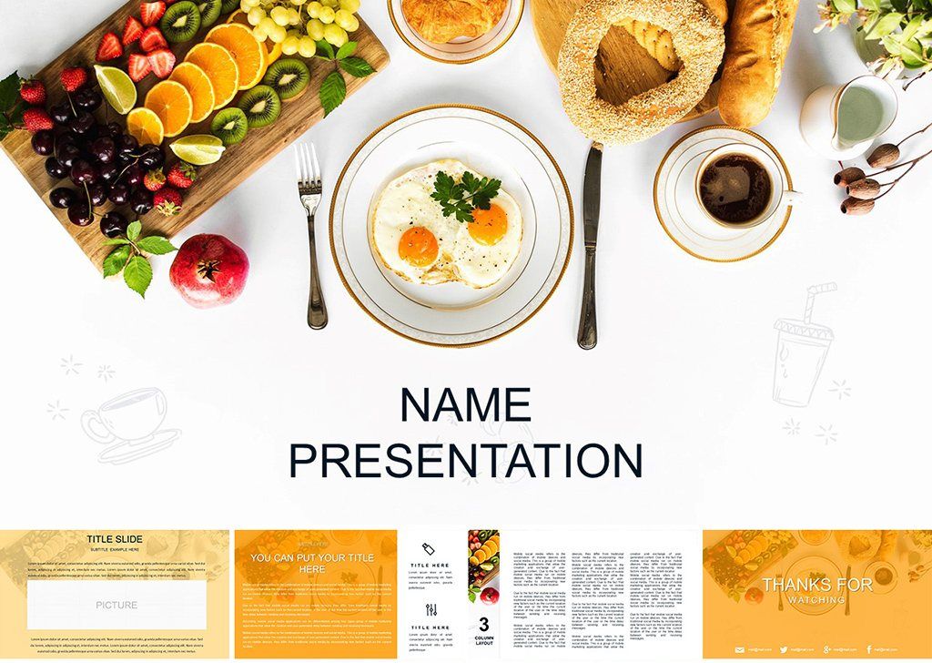 Healthy Breakfast PowerPoint Template