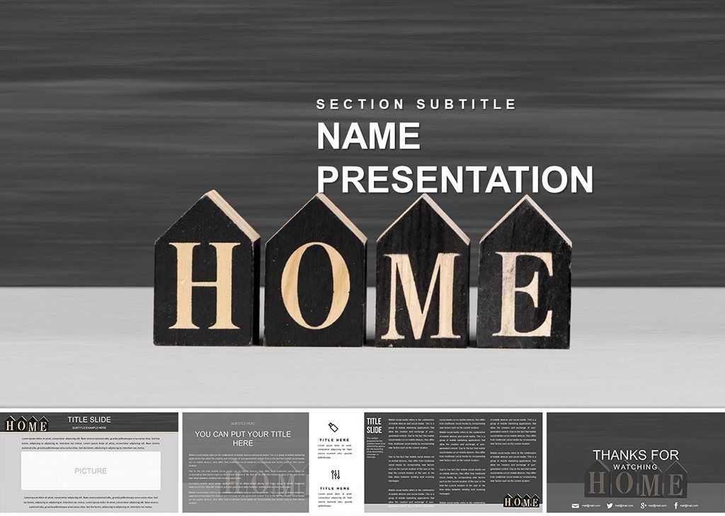 Home Construction PPT Template - Editable Designs