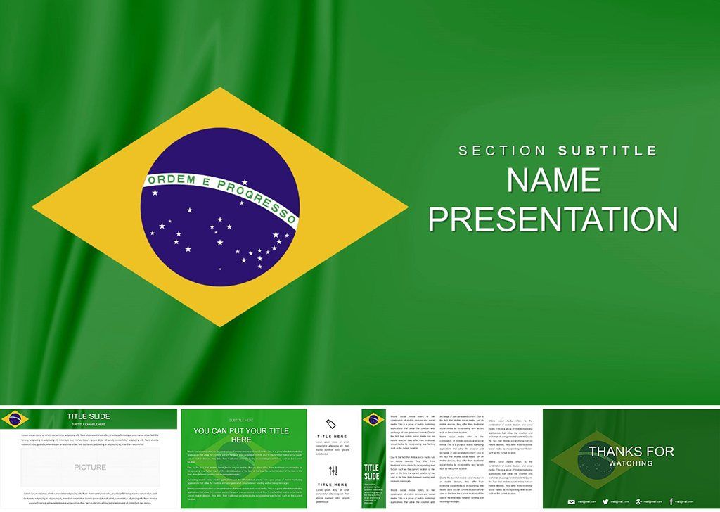 Brazil PowerPoint template
