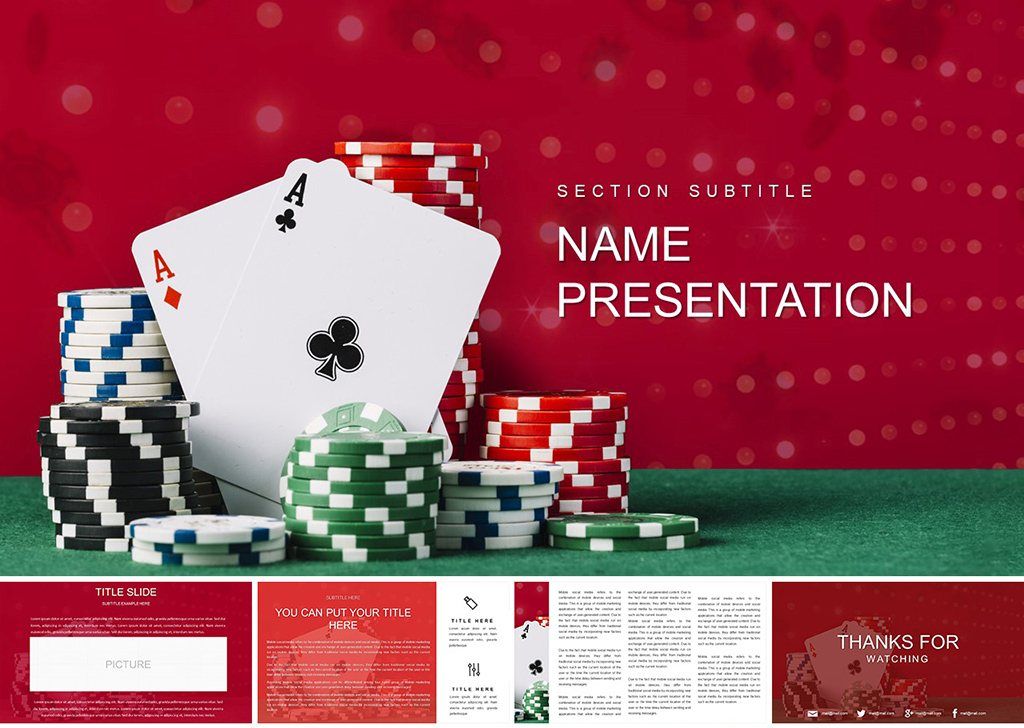 Poker Rules PowerPoint template
