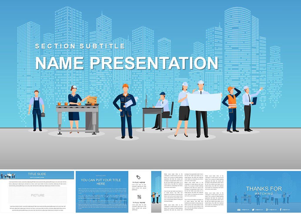 Industrial Revolution PowerPoint template