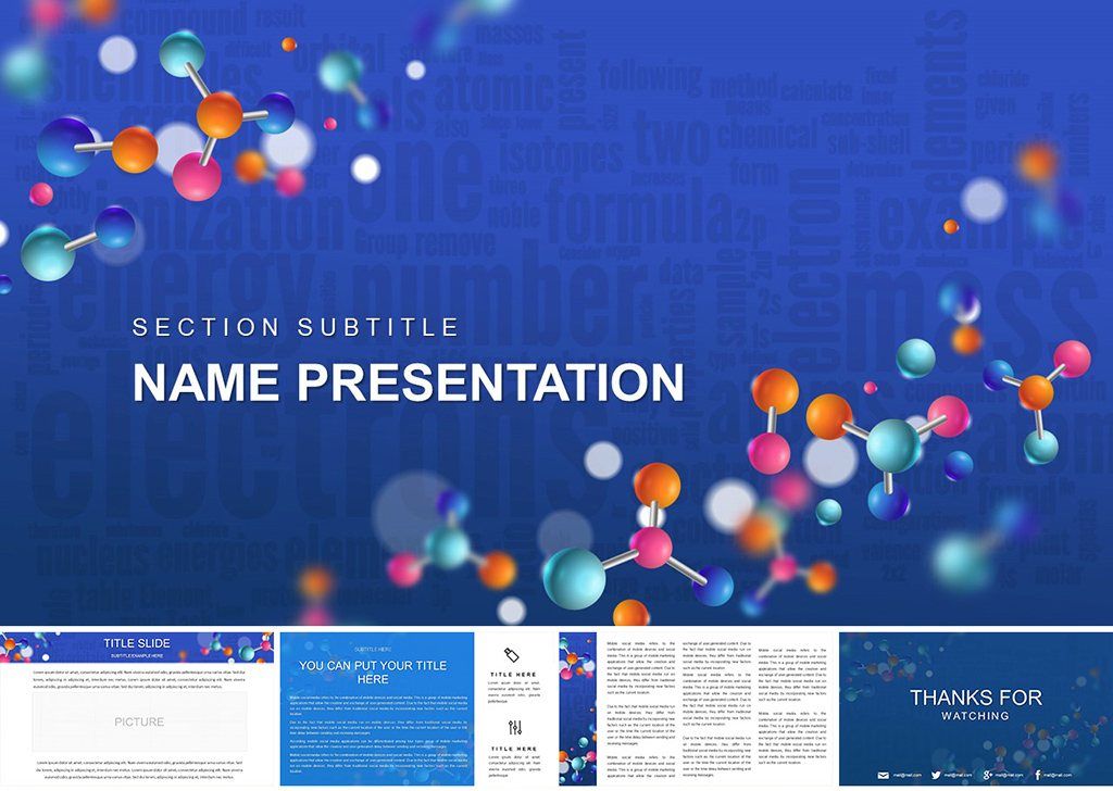 Molecular Structure Chemistry PPT: 28 Custom Diagrams