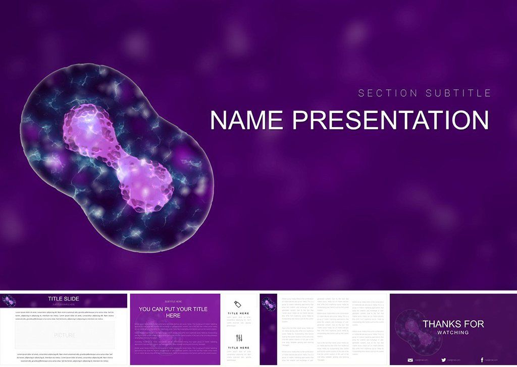 Biology Lesson PowerPoint Template - 28 Editable Diagrams