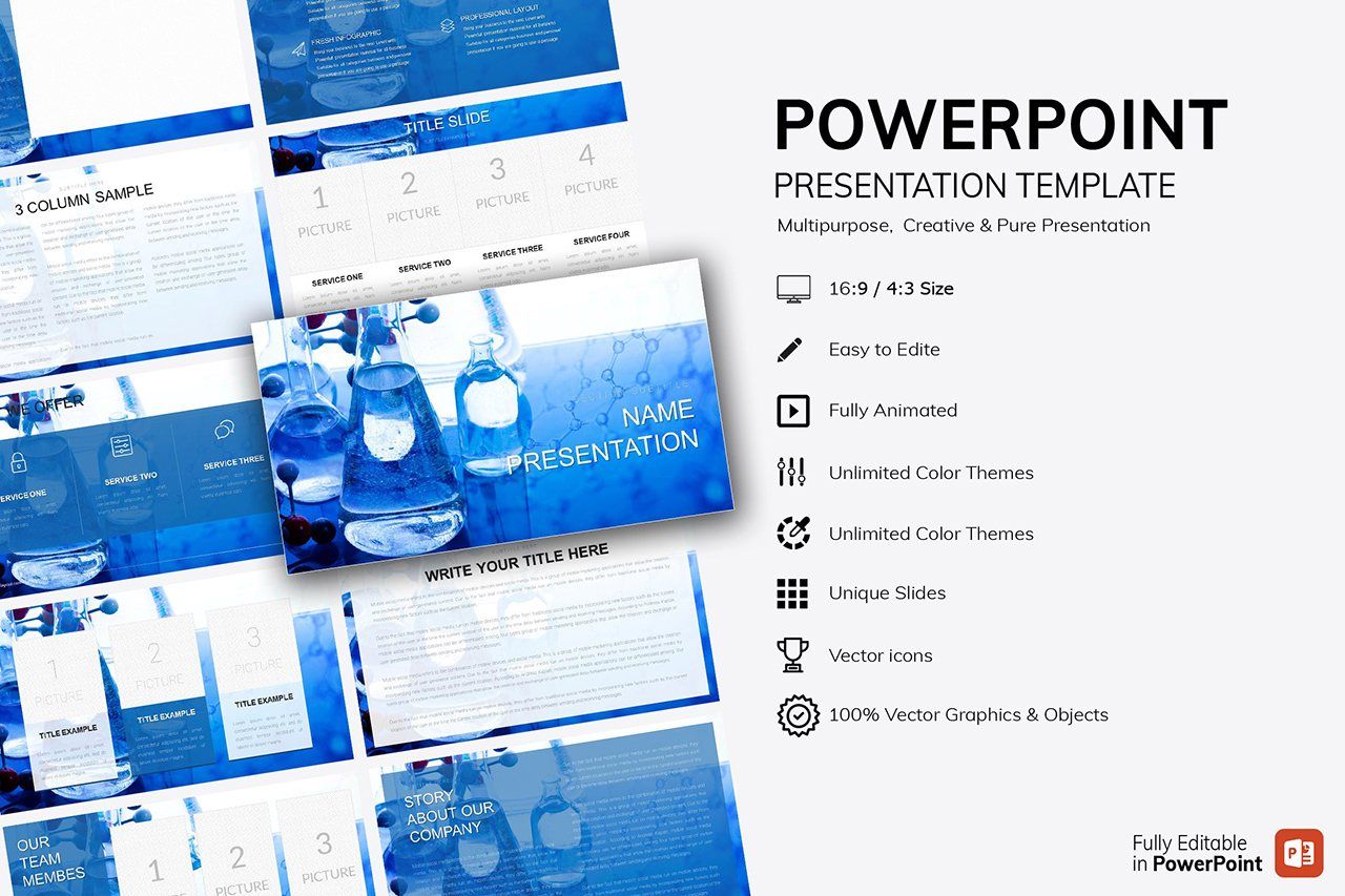 Laboratory Hazards and Safety Controls PowerPoint Template