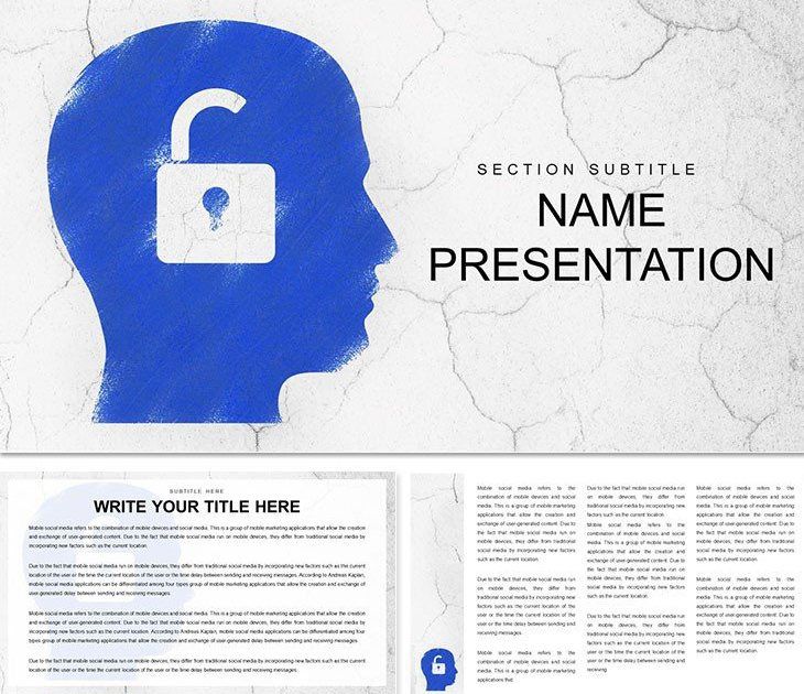 Information Protection Template for PowerPoint presentation