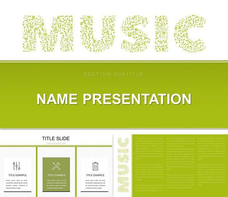 Best Music Template for PowerPoint Presentation - Download