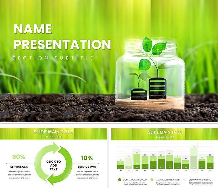 Conservation Ecology PowerPoint Template for Eco Warriors