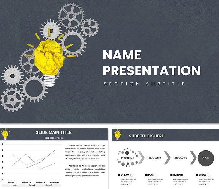 Action-Packed Marketing PowerPoint Template for Presentation