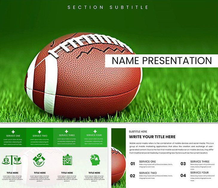 Football PowerPoint Template: Epic Game Day Visuals
